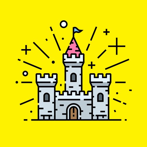 Castle Outline Vector Images (over 16,000)