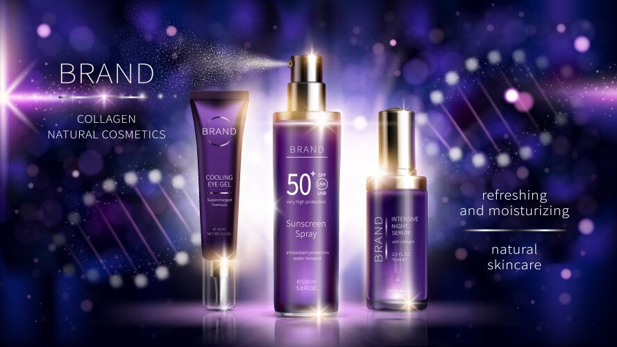 Cosmetic Poster Vector Images (over 30,000)