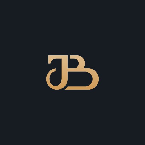 Jb logo symbol Vector Images & Graphics for Commercial Use | VectorStock