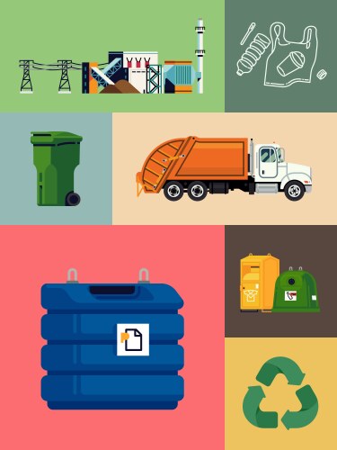 Solid Waste Management Vector Images (over 510)
