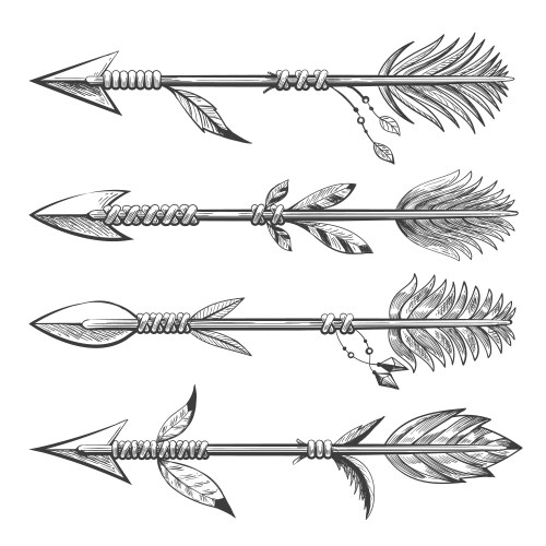 Arrow Tattoo Vector Images (over 8,200)