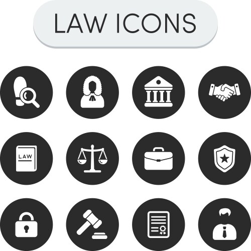 Contact icon set Royalty Free Vector Image - VectorStock