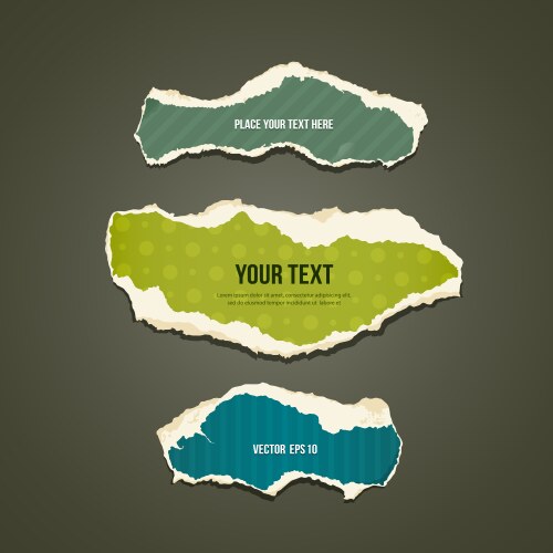 Ripped Paper Vector Images (over 20,000)