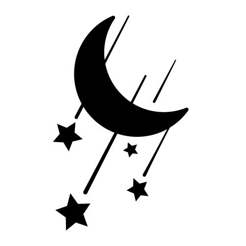 Moon Vector Images & Graphics for Commercial Use | VectorStock