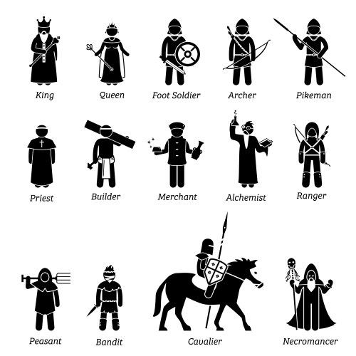 Ancient greek mythology monsters and creatures Vector Image