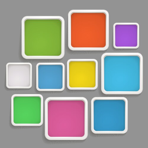 Color blocks Royalty Free Vector Image - VectorStock