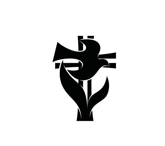 Holy spirit fire Royalty Free Vector Image - VectorStock