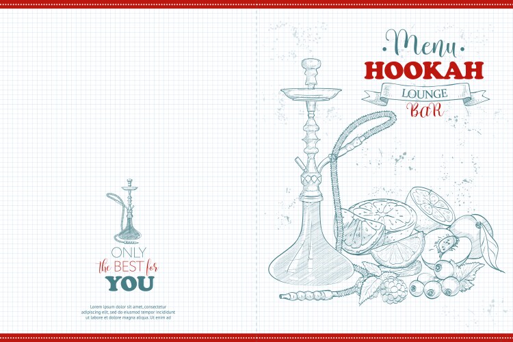 Color menu design Royalty Free Vector Image - VectorStock