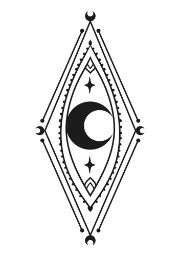 Masonic freemasonry emblem icon logo Royalty Free Vector