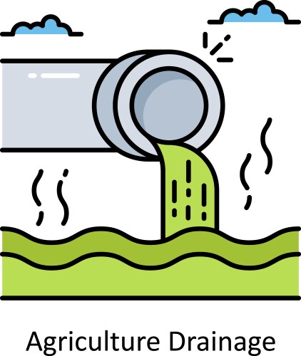 Water production icon Royalty Free Vector Image