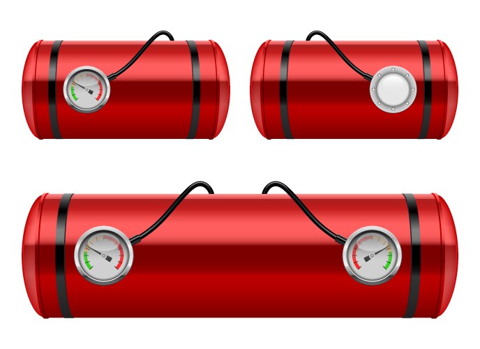 Gas tank Royalty Free Vector Image - VectorStock