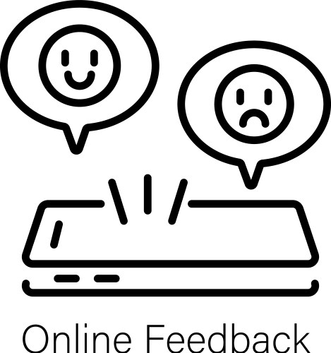 Positive feedback Royalty Free Vector Image - VectorStock