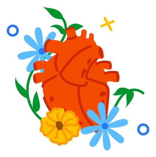 Stabbed heart Royalty Free Vector Image - VectorStock