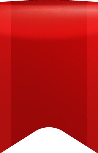 Golden realistic ribbon composition Royalty Free Vector