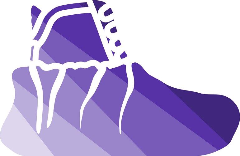 Shoe covers icon protective medical Royalty Free Vector