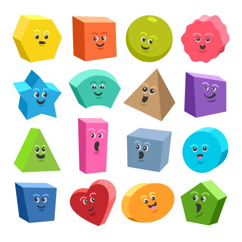 Shape Characters Vector Images (over 220,000)