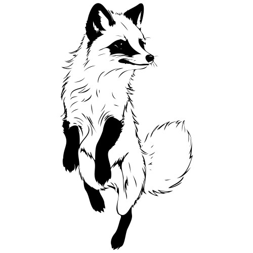 Realistic arctic animals Royalty Free Vector Image