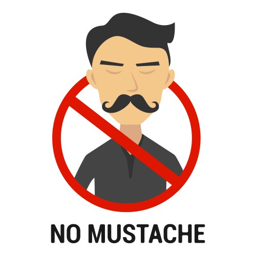 Prohibition sign do not step Royalty Free Vector Image