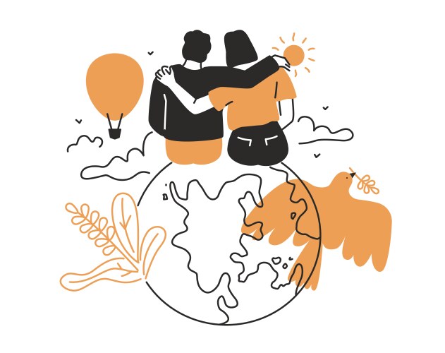 Peaceful Vector Images (over 240,000)