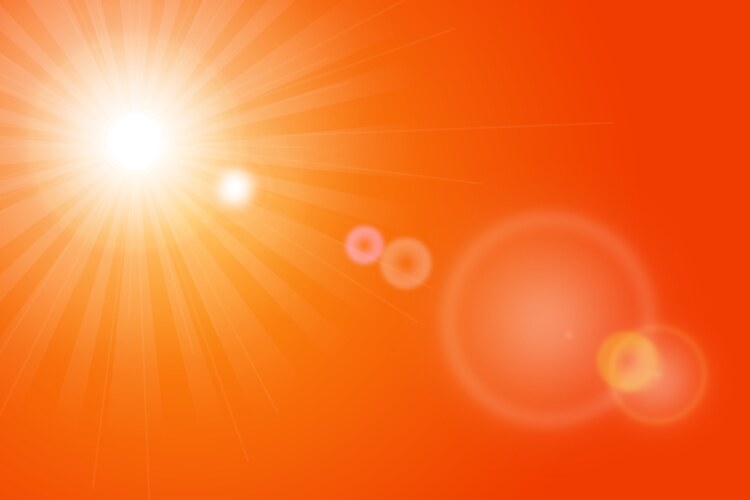 Gradient heat map background Royalty Free Vector Image