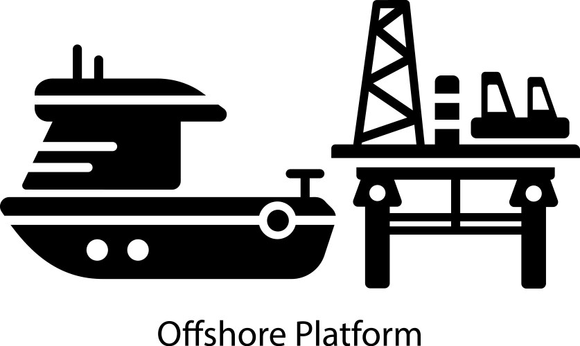 Offshore vessel Vector Images & Graphics for Commercial Use | VectorStock