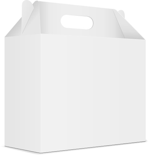 A4 paper with shadow design template Royalty Free Vector