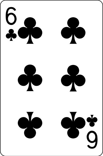 Ten of clubs Royalty Free Vector Image - VectorStock