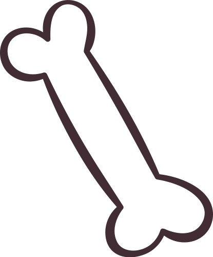 Dog Bone Outline Vector Images (over 12,000)