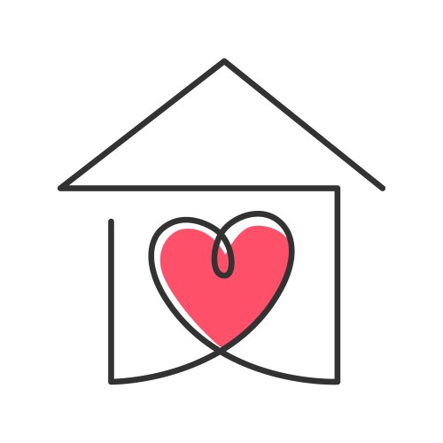 House with Heart Vector Images (over 38,000)