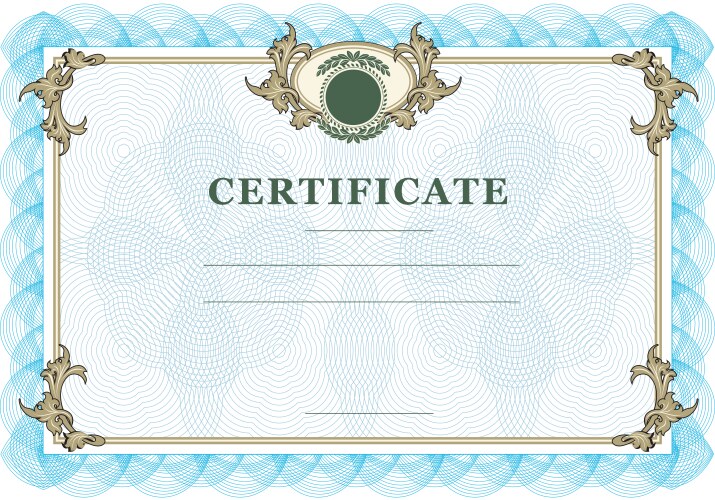 Certificate Vector Images (over 350,000)