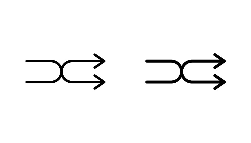 Shuffle Logo Vector Images (over 350)