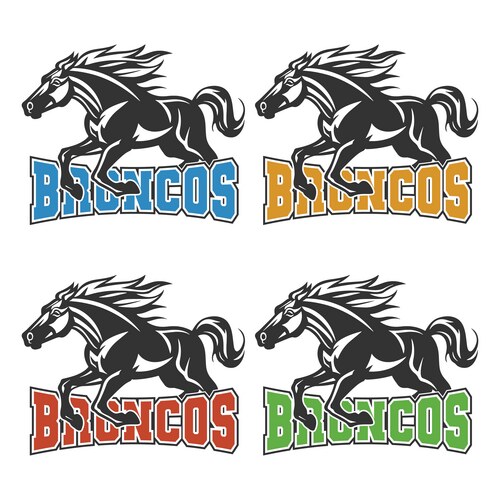 Broncos Mascot Vector Images (over 2,800)