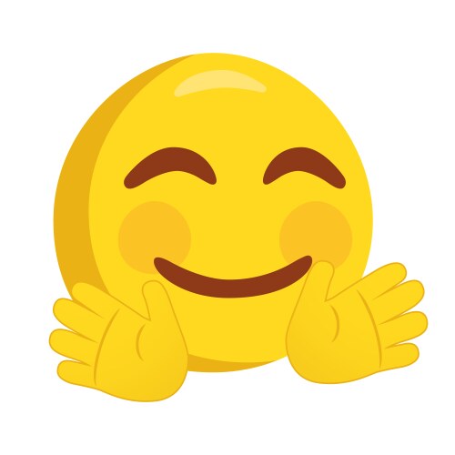 Hugging Emoji Vector Images (over 570)