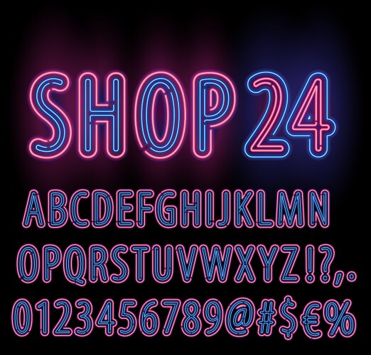 Neon Vector Images (over 880,000)