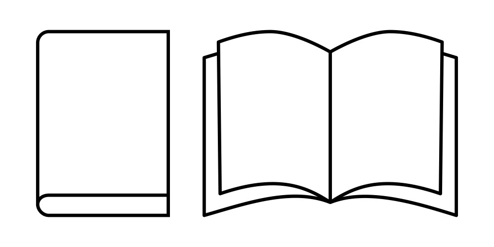 Open Book Outline Vector Images (over 19,000)