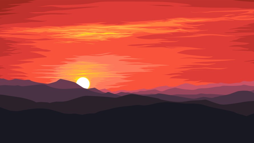Sunrise Drawing Vector Images (over 15,000)