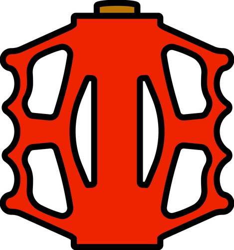 Bike pedal icon Royalty Free Vector Image - VectorStock