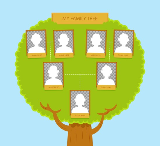 Family Tree Chart Vector Images (over 450)