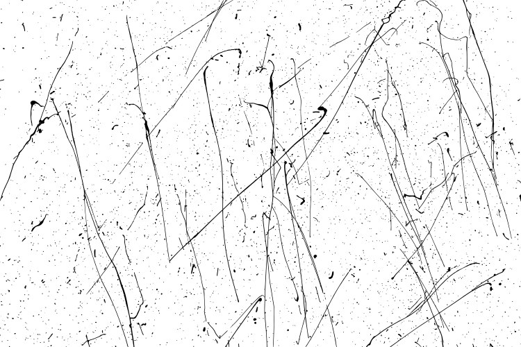 Realistic cracks on dry paint surface background Vector Image