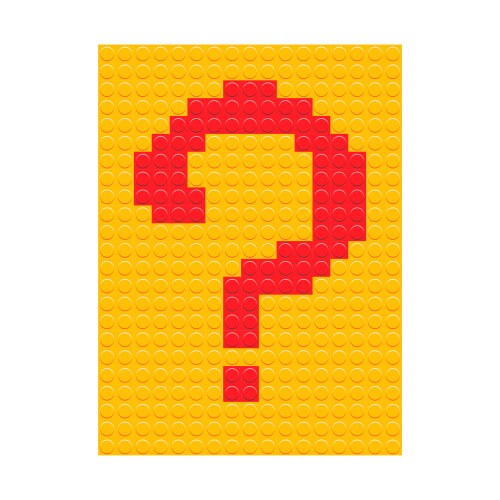 Neon quiz game template with question mark four Vector Image