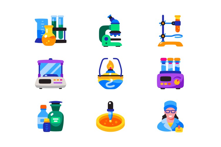 Laboratory Equipment Icon Vector Images (over 100,000)