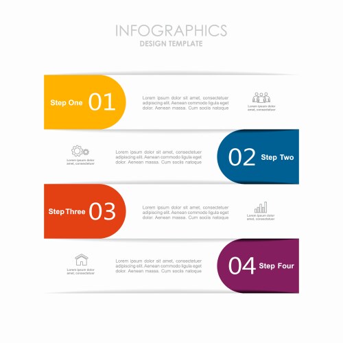 Comparison chart infographic table with compare Vector Image