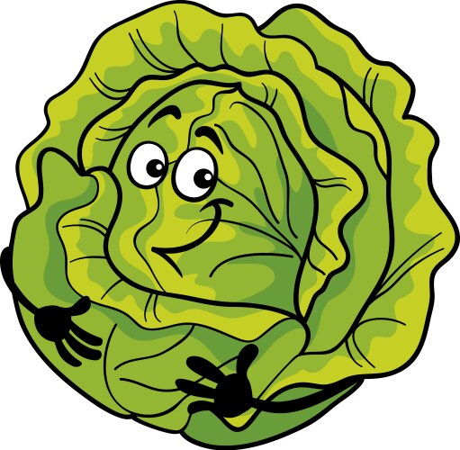 Cabbage Cartoon Vector Images (over 9,900)