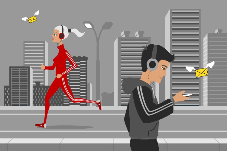 Evening Walk Vector Images (over 1,200)