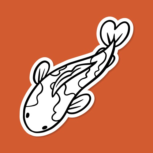 Carp Outline Vector Images (over 2,400)