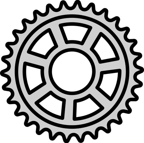 Planetary gear icon Royalty Free Vector Image - VectorStock