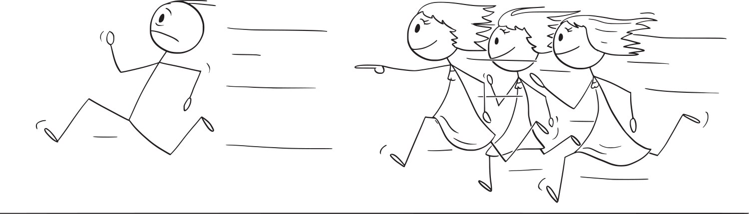 Running Man Stick Figure Vector Images (over 1,100)