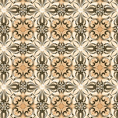 Arabic decorative tiles Royalty Free Vector Image