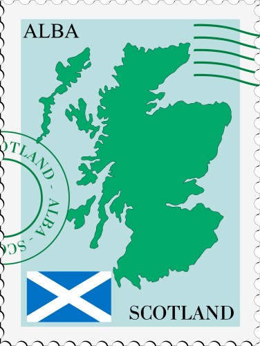 Air mail stamp set Royalty Free Vector Image - VectorStock