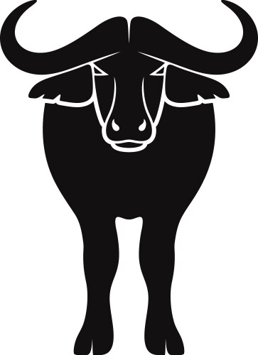 Buffalo Royalty Free Vector Image - VectorStock